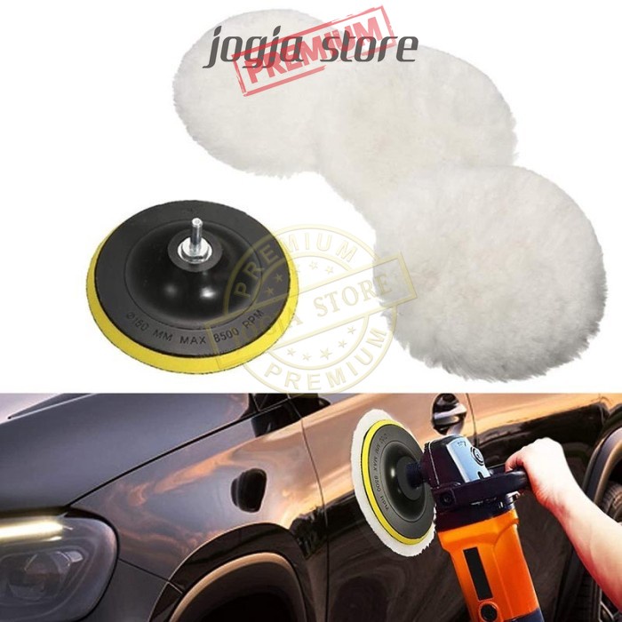 Jual Pad Poles Wol Buffer 4/5/6/7 Inch Busa Poles Detailing Mobil with ...