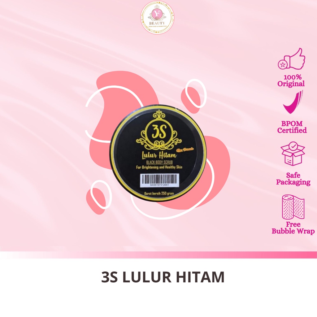 Jual YF BEAUTY Lulur Hitam 3S | Shopee Indonesia