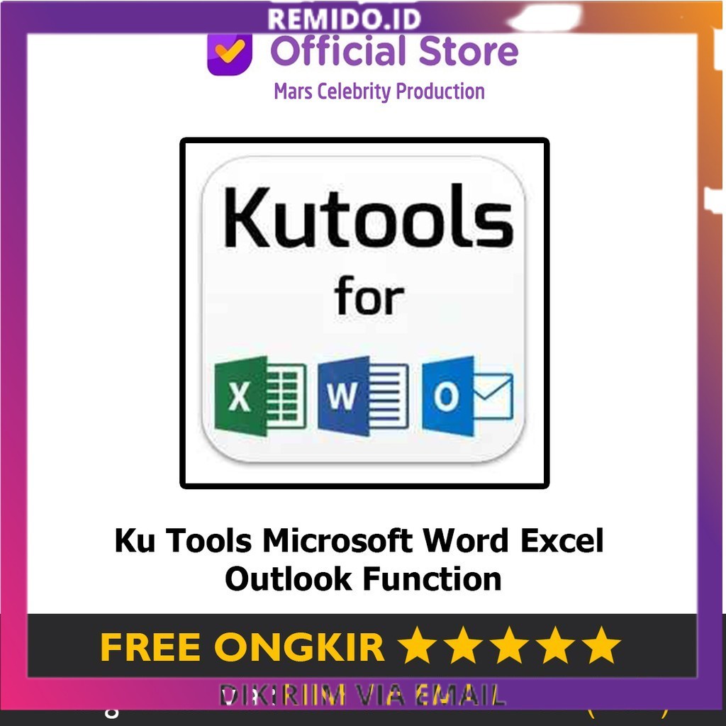 Jual Software KuTools Microsoft Excel Word Outlook Function Full ...