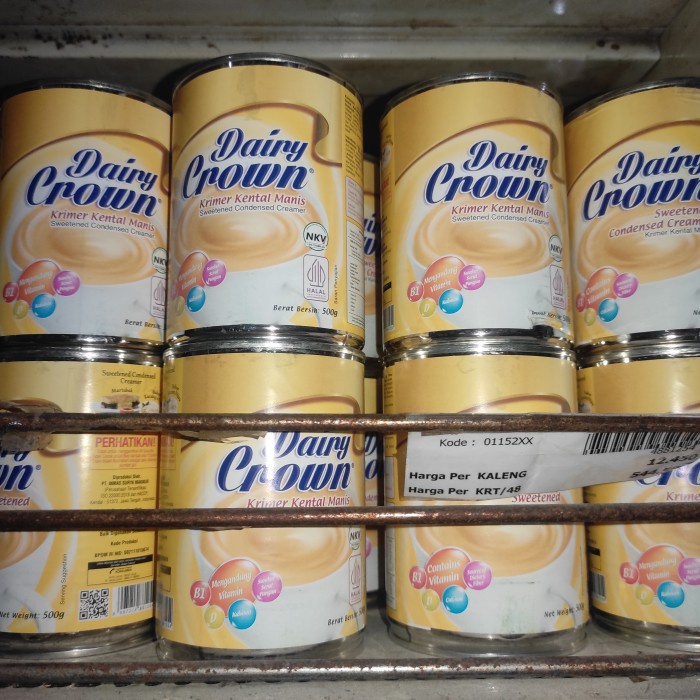 Jual Susu SKM Dairy Crown Kaleng 500gr | Shopee Indonesia