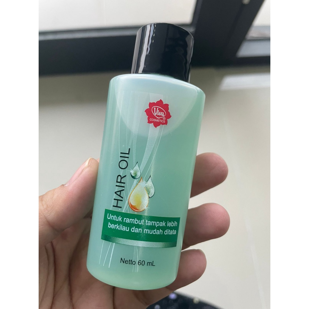 Jual Viva Minyak Rambut Hair Oil Hijau 60ml BPOM Halal ️ Mitz ...