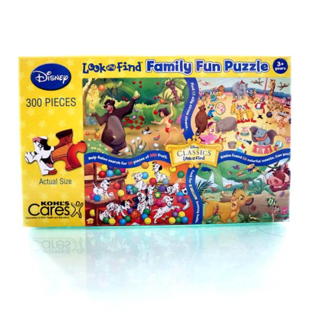 Jual Disney Look and Find Family Fun Puzzle - Littlepedia | Shopee ...