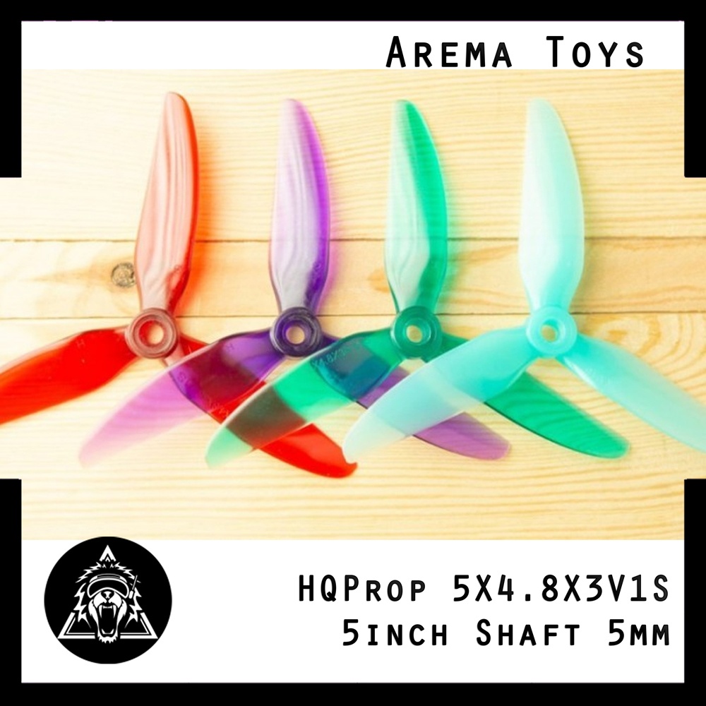 Jual HQProp New 5X4.8X3V1S 5inch HQ Durable Prop New Propeller 3 Blade ...