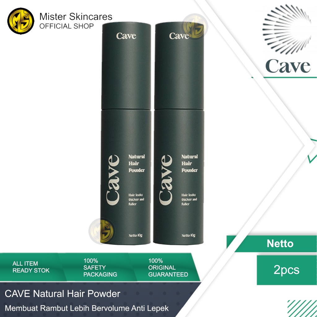 Jual Bundling 2 PCS | Cave Natural Hair Powder Membuat Rambut Lebih ...