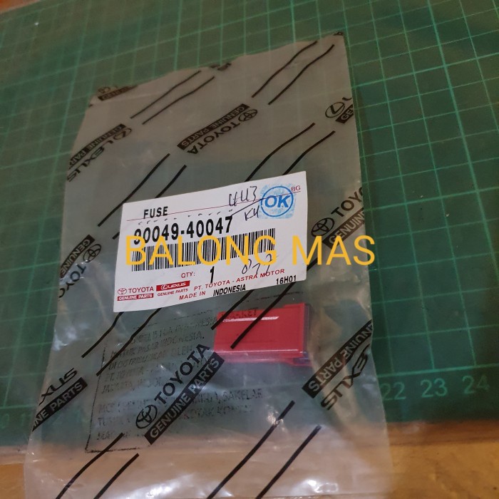 Jual fusible 50A fuse sekreng sekring ORI TOYOTA avanza xenia | Shopee ...