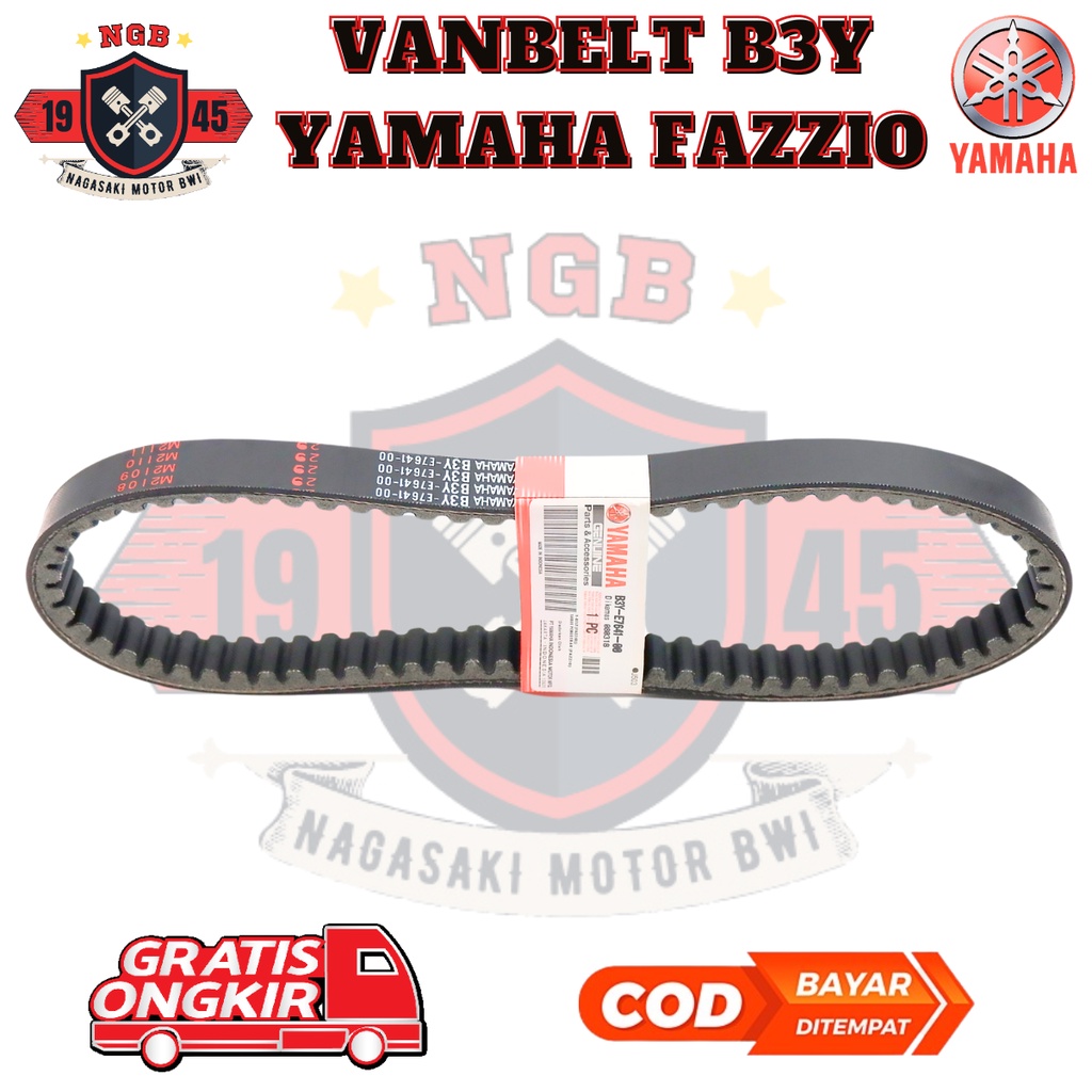 Jual Vanbelt Motor Fazzio & Grand Filano / V-Belt Yamaha Fazio 125 ...