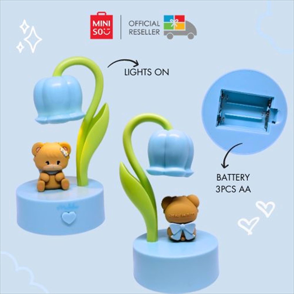 Jual Miniso x MIKKO and Friends Lampu Tidur / Night Lamp | Shopee Indonesia