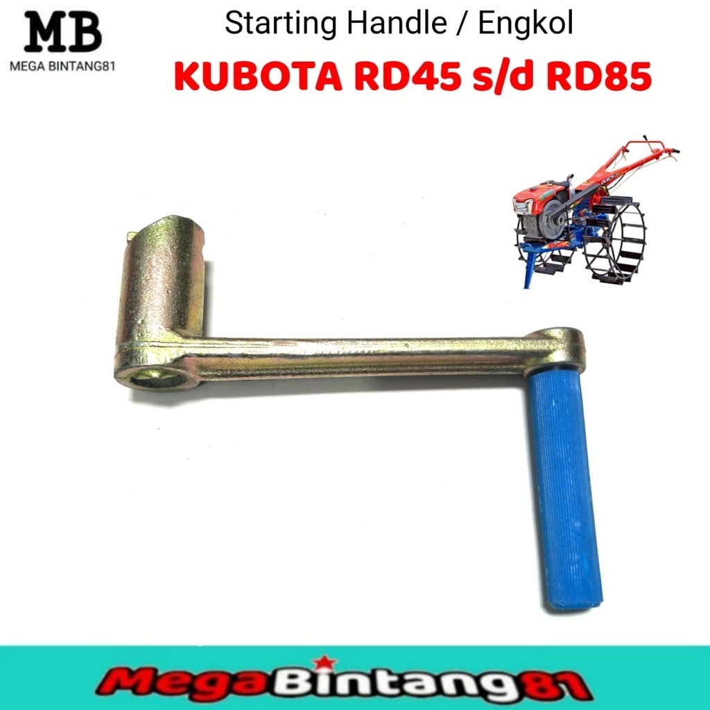 Jual Starting Handle Diesel Kubota RD65 RD75 RD85 Mesin Kubota RD85 DI ...