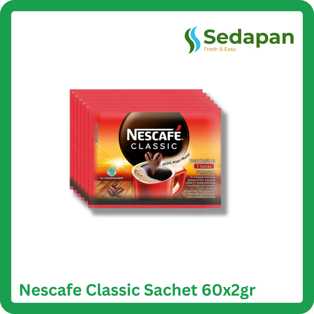 Jual Nescafe Classic Sachet | Shopee Indonesia
