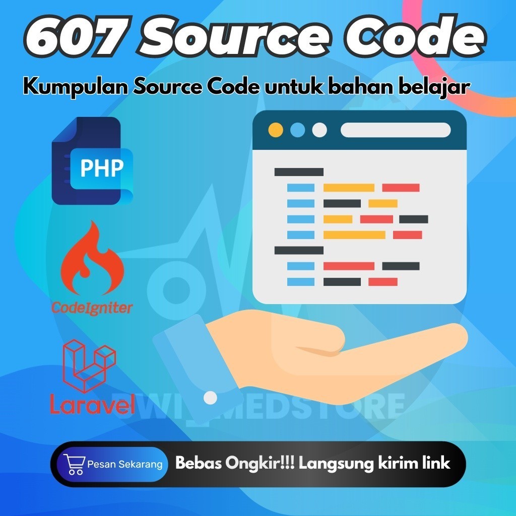 Jual Kumpulan 607 Source Code Untuk Bahan Belajar | Shopee Indonesia