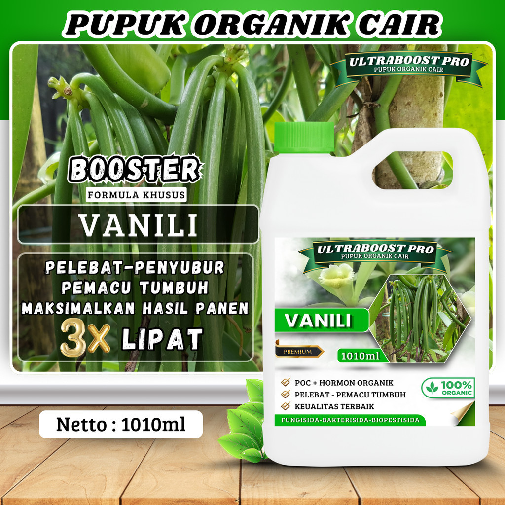 Jual Pupuk Organik Cair UltraBoost Pro Khusus Tanaman VANILI - Nutrisi ...