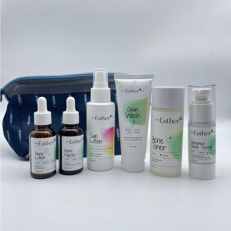 Jual Paket Esther Acne Fighter | Shopee Indonesia