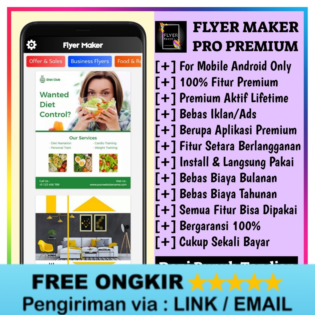 Jual Flyer Maker Pro Unlimited | Shopee Indonesia