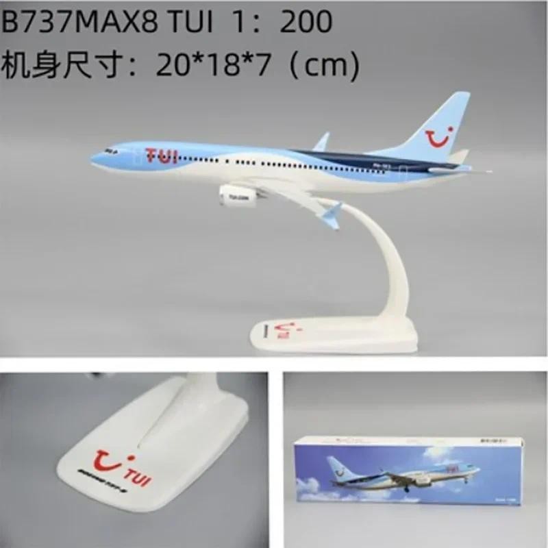 Jual B737MAX8 B787-8 TUI Fly Tuifly Airlines ABS Plastic Airplane Model ...
