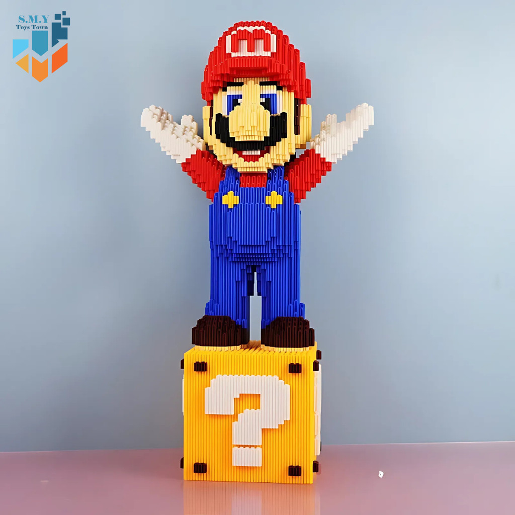 Jual SMY Toystown Mario Standing Box Nano Block Bricks Mainan Balok ...