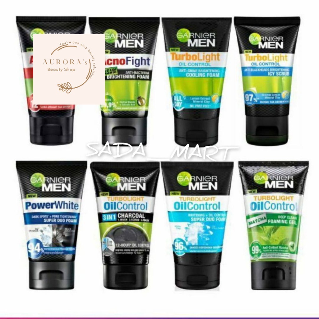 Jual GARNIER MEN PENCUCI MUKA 100G ALL VARIAN | Shopee Indonesia