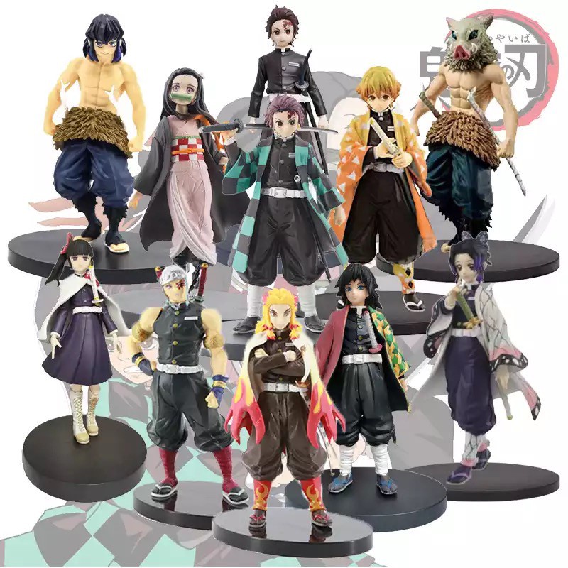Jual COD ACTION FIGURE KIMETSU NO YAIBA DEMON SLAYER TANJIRO NEZUKO ...