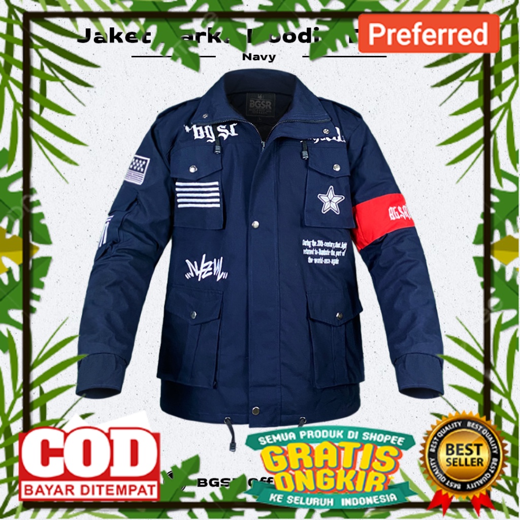 Jual JAKET KEREN MODEL BARU TERLARIS TERMURAH /Jaket Parka Hoodie Pria ...