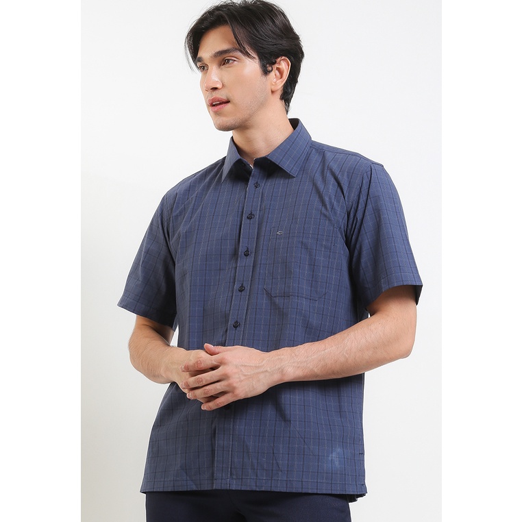 Jual Cardinal Kemeja Semi Fit Pria F2398P04B | Shopee Indonesia