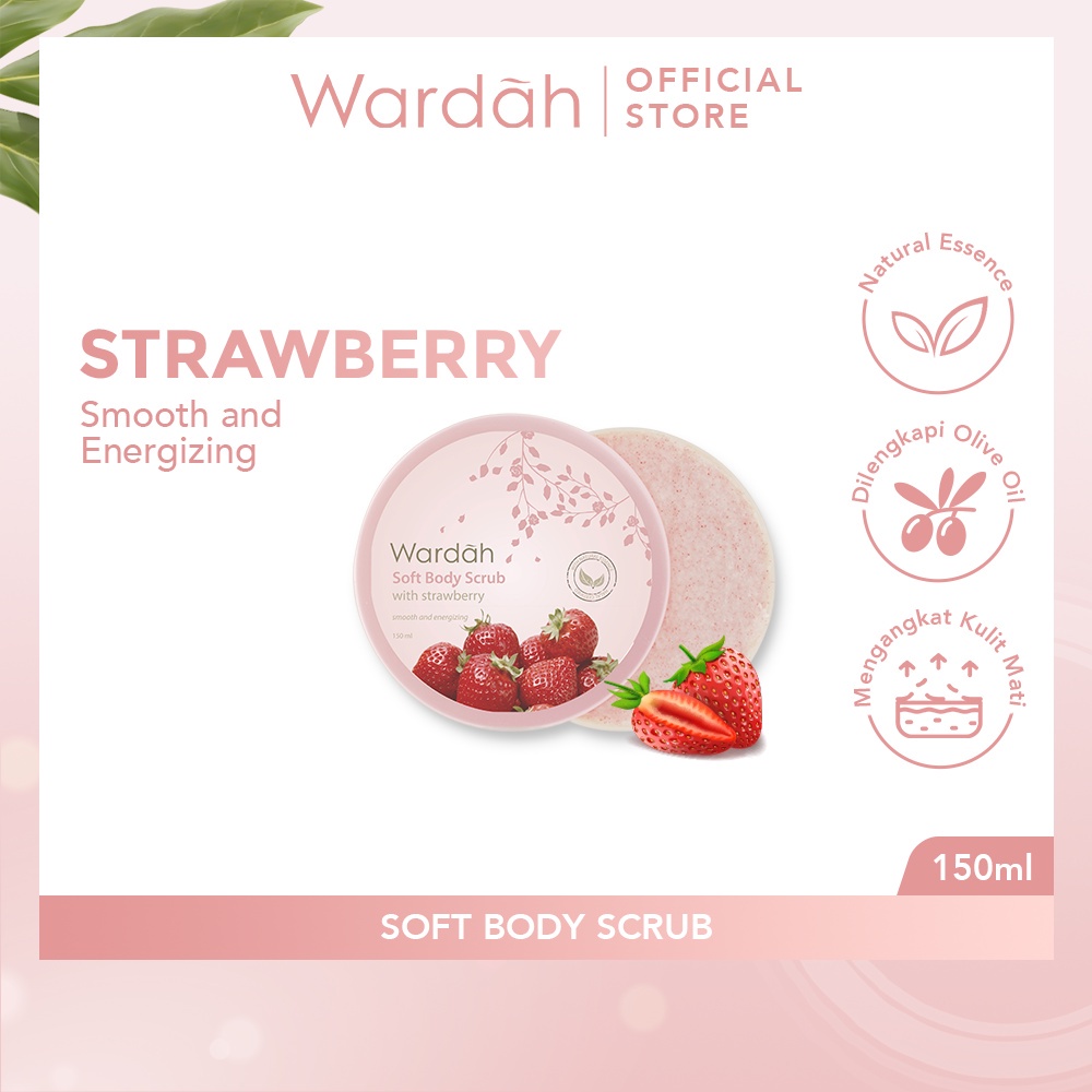 Jual Wardah Soft Body Scrub 150 ml | Shopee Indonesia