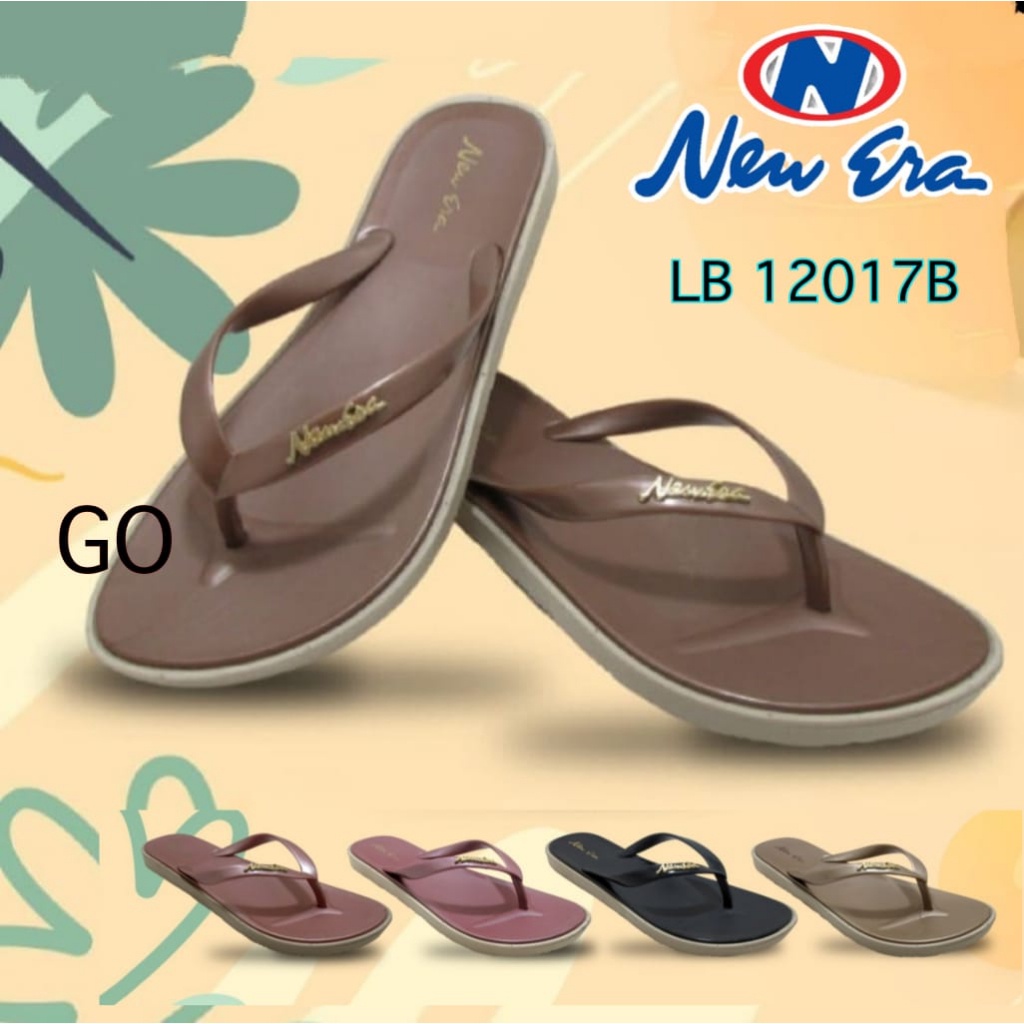 Jual gos NEW ERA LB E 12017 & 12017 B SANDAL Japit Cewek Santai 37/40 ...