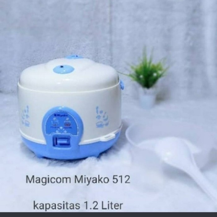 Jual Miyako MCM512 Magic Com 1,2Liter MCM 512 Penanak Nasi Rice Cooker ...