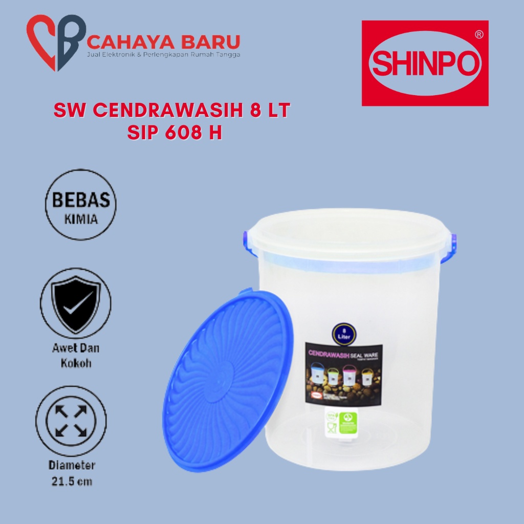 Jual SHINPO TOPLES CENDRAWASIH 8LT SIP 608H (GOJEK/GRAB) | Shopee Indonesia