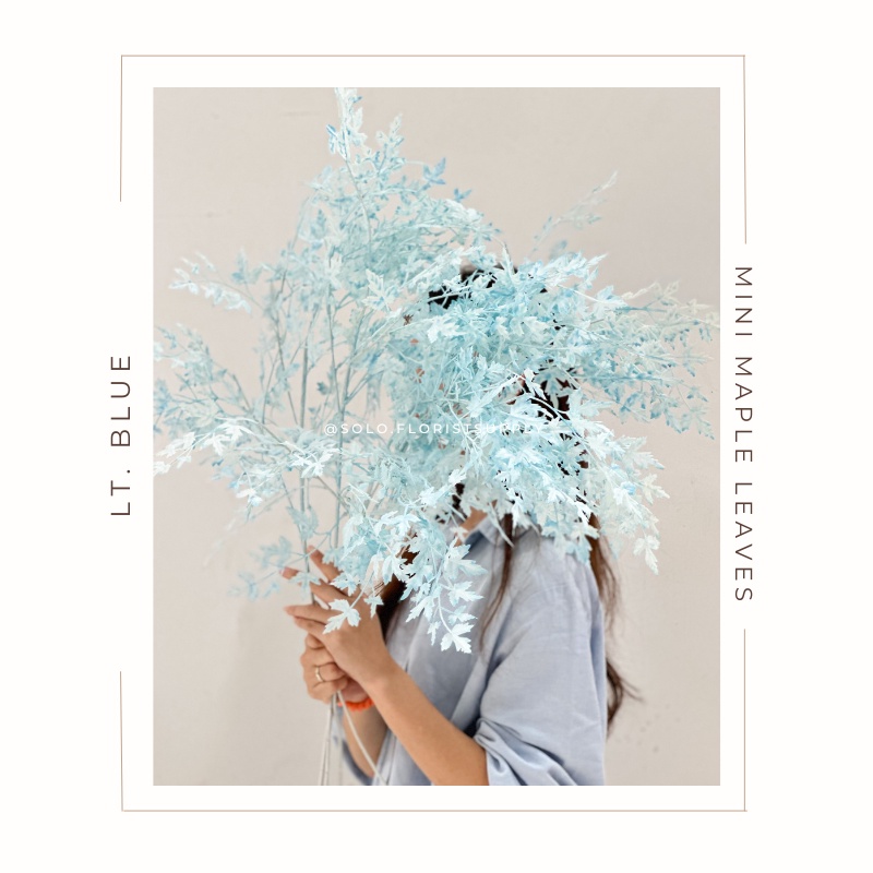 Jual MINI MAPLE LEAVES ARTIFICIAL DAUN PASTEL DAUN PALSU DAUN SILK DAUN ...