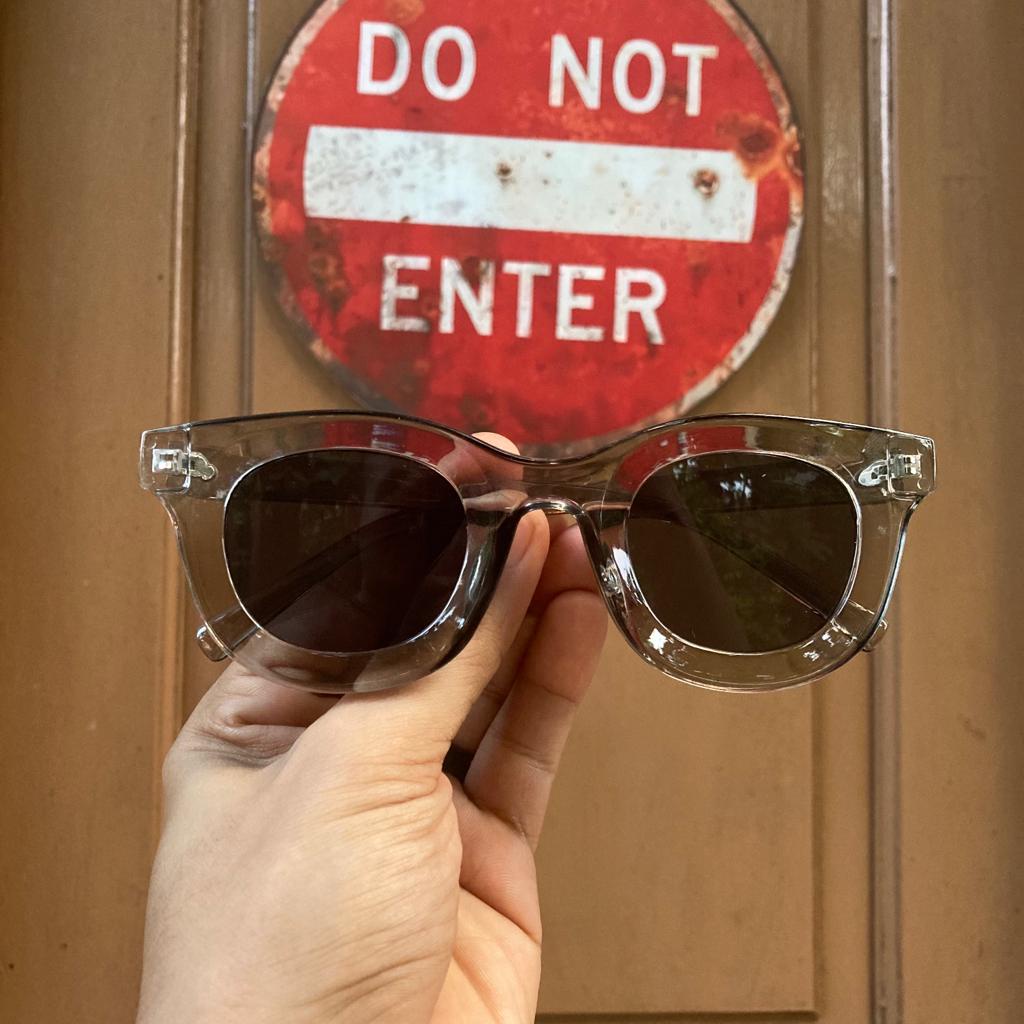 Jual COD KACAMATA BOLDIE FRAME TEBAL IP - CLEAR BLACK (ENGSEL BESI ...