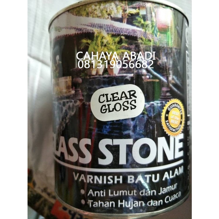 Jual CAT BATU ALAM GLASS STONE BETA VARNISH BATU ALAM 1LITER | Shopee ...