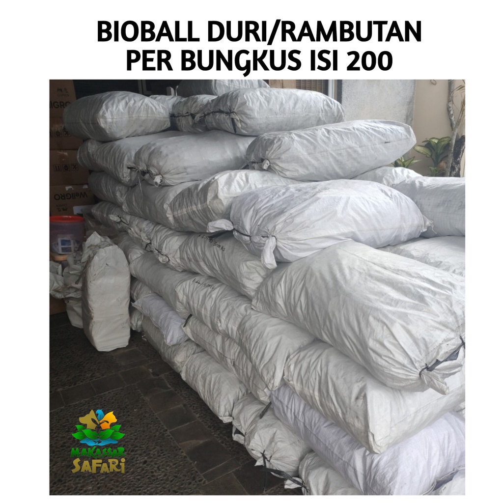 Jual Bio Ball Rambutan Bioball Duri Spike Media Filter Aquarium Kolam ...