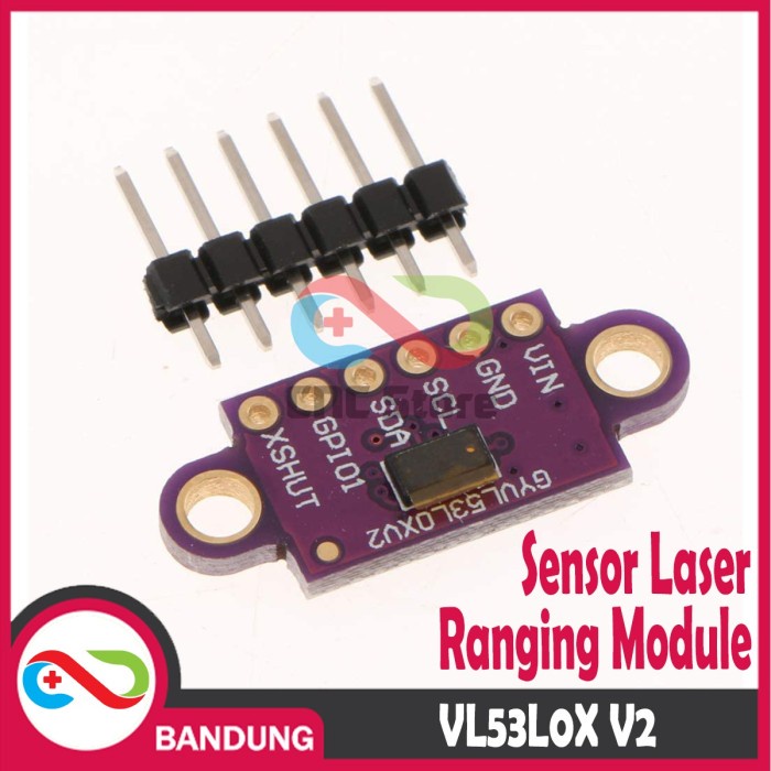 Jual VL53L0X V2 LASER RANGING MODULE TOF TIME OF FLIGHT AIRCRAFT SENSOR JARAK LASER | Shopee ...
