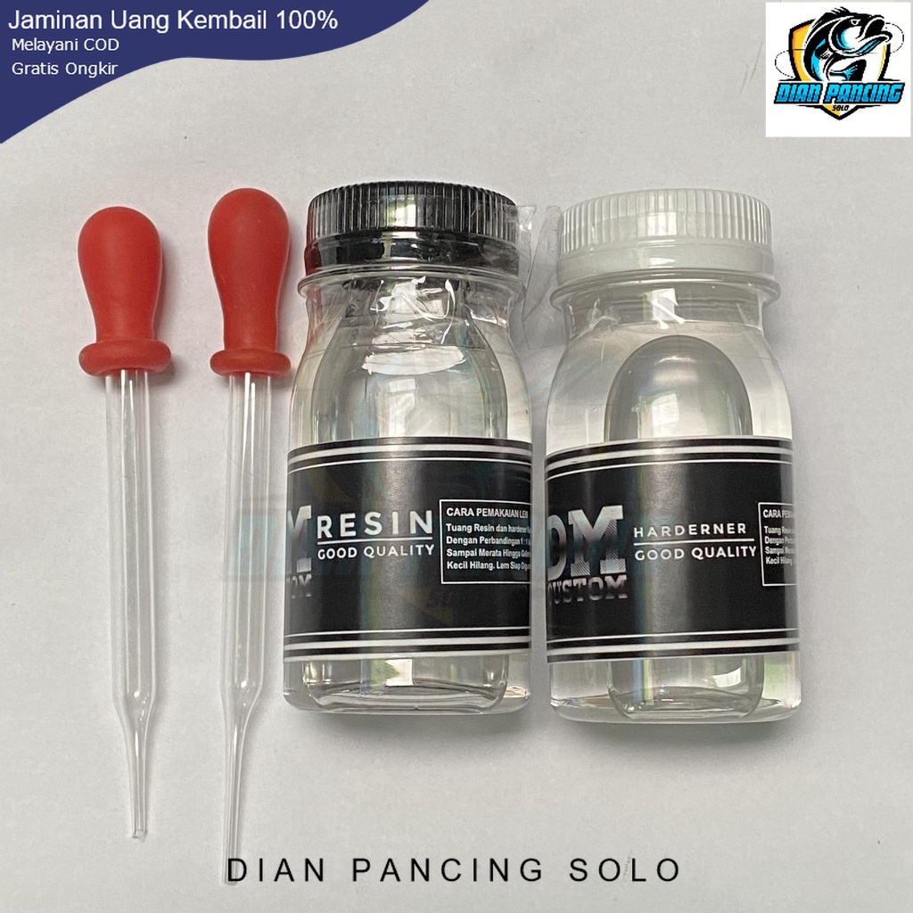 Jual Resin Plus Hardener Cocok Buat Cutom atau Lem Joran Tegek Free ...