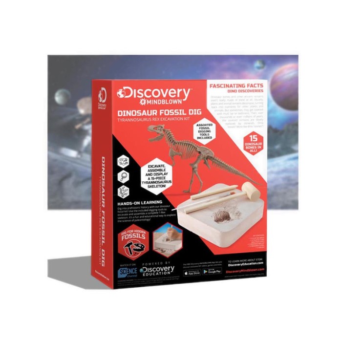 Jual Discovery Mindblown Dinosaur Excavation Kit T-Rex - DCN1423004871 ...