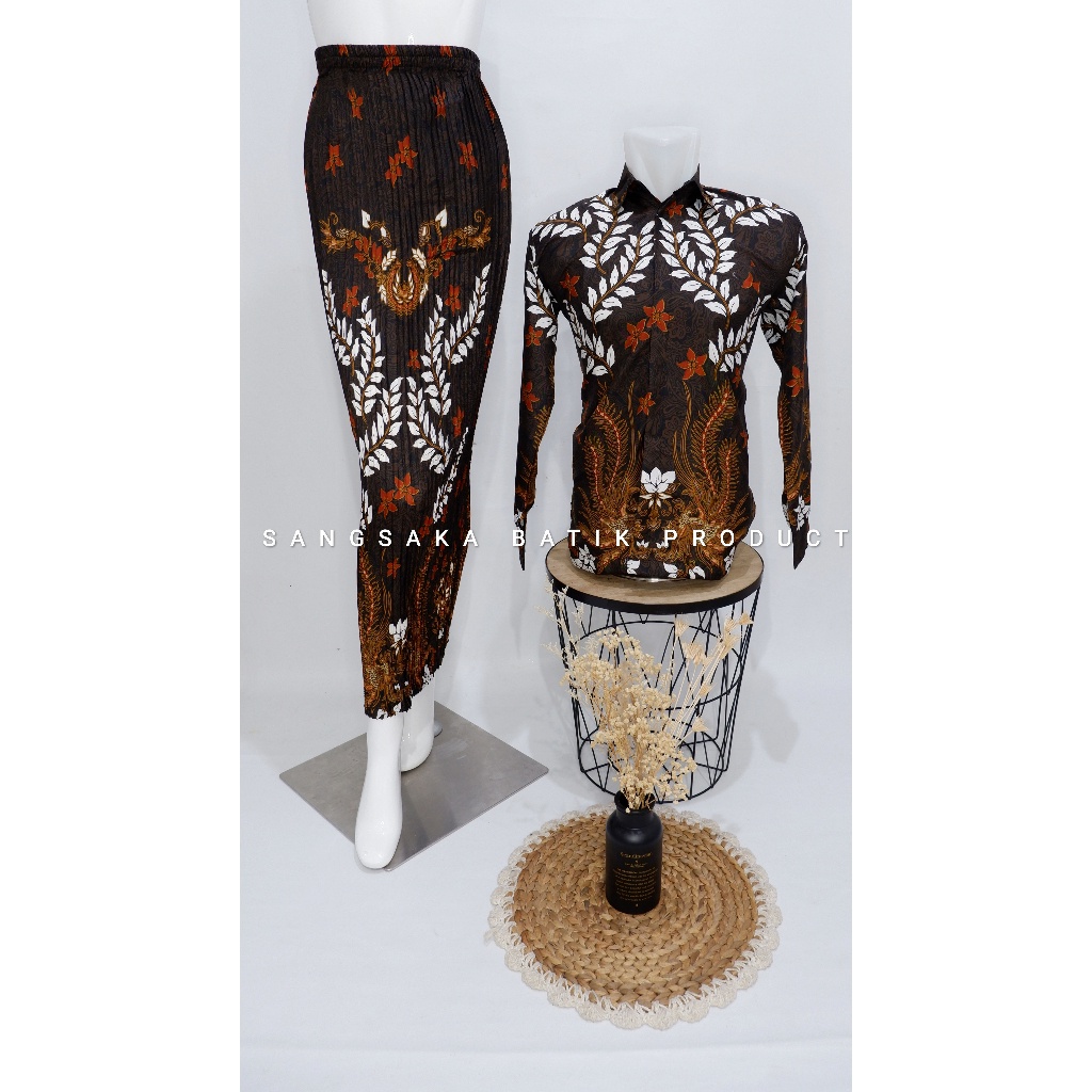 Jual Batik couple / batik simple / baju batik couple / batik set ...
