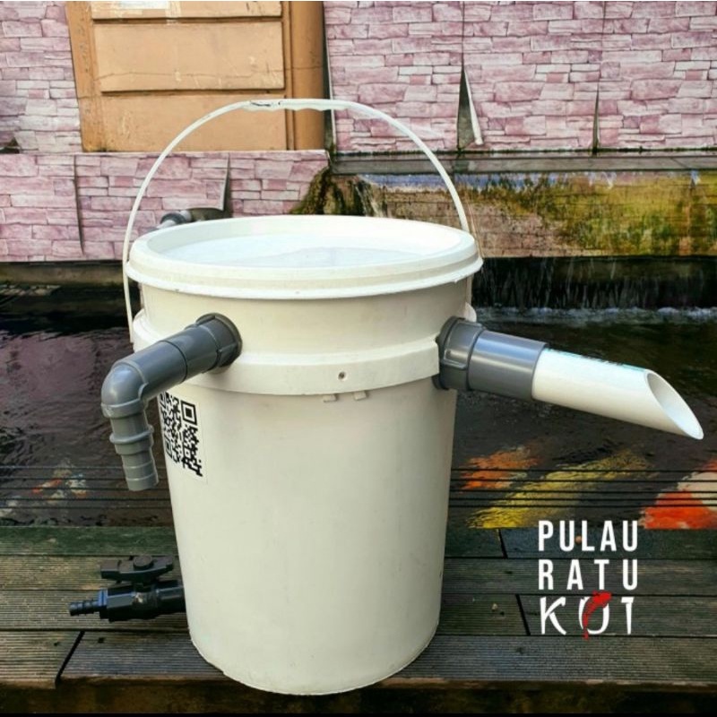 Jual Ember filter premium kolam ikan karantina akuarium Pulau Ratu Koi ...
