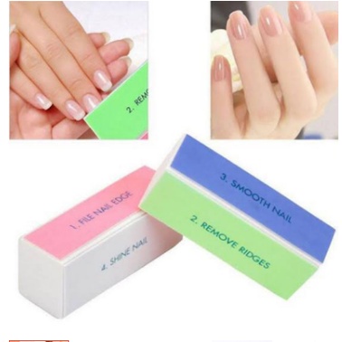 Jual RST Nail Art Tools 4 Way Nail Buffer Block/pengkilap kuku nail ...