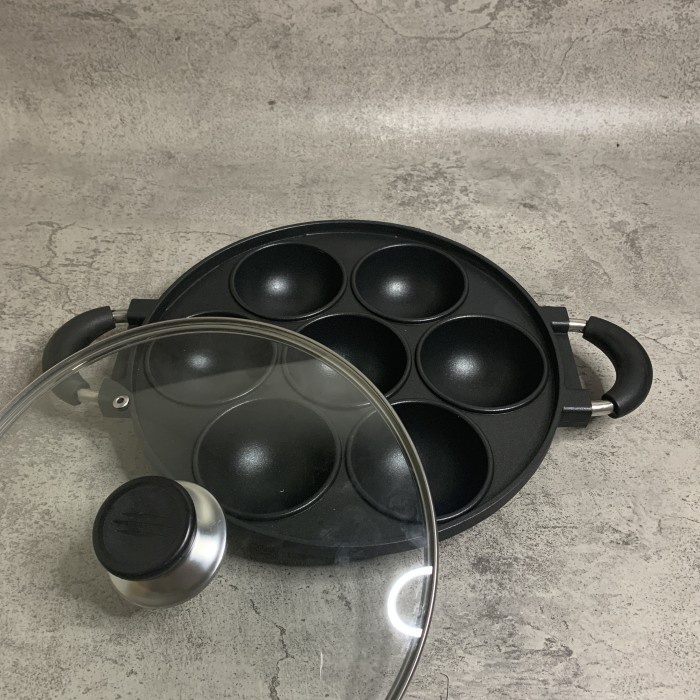 Jual TEFLON ANTI LENGKET CETAKAN KUE LUMPUR SERABI CUBIT LUBANG CEKUNG ...