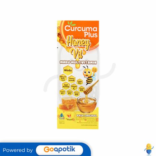 Jual Curcuma Plus Honey Vit Original 100 Ml | Shopee Indonesia