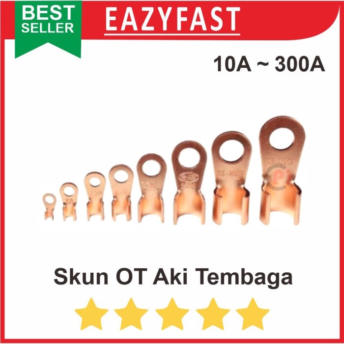 Jual Skun Kabel Bulat Ring Kepala Aki Accu Motor Mobil Tembaga Copper Sekun | Shopee Indonesia