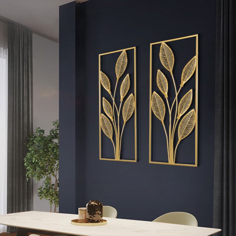 Jual UM103 WallDecor Uk 30cm x 85cm Frame Metal Gold / Hiasan Dinding ...