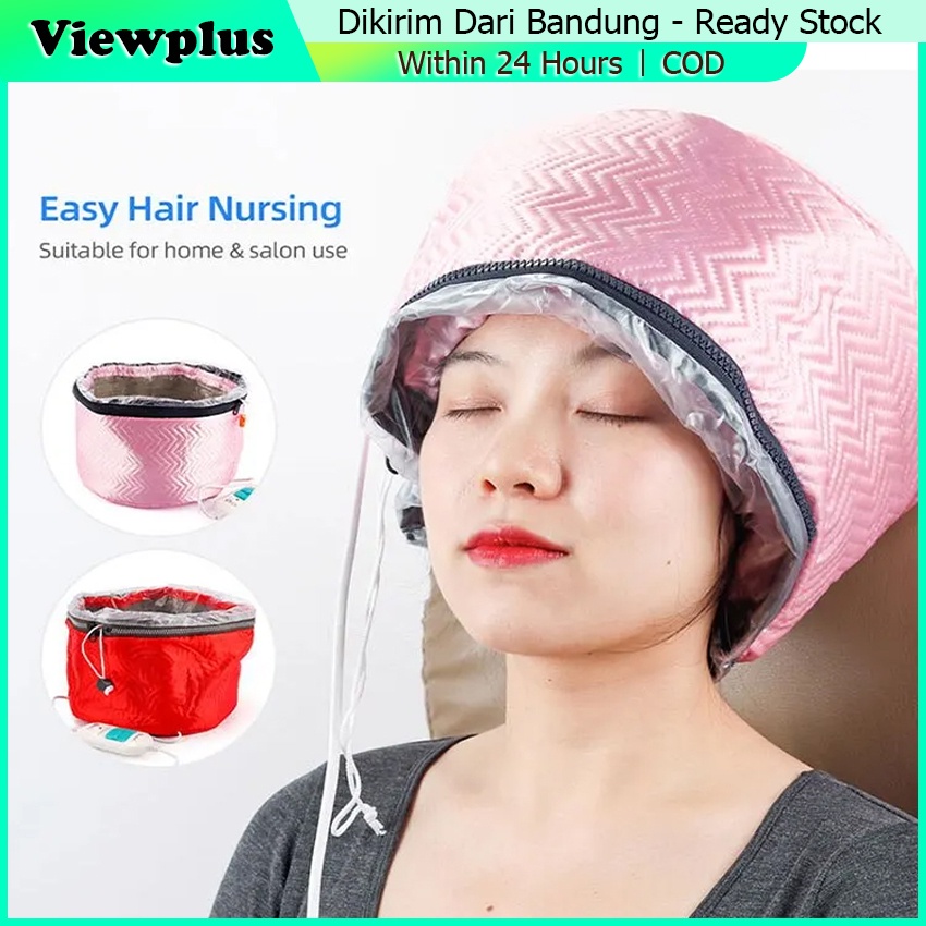 Jual Cap Penutup Kepala Steam Rambut - Hot Steamer SPA Rambut Thermal ...