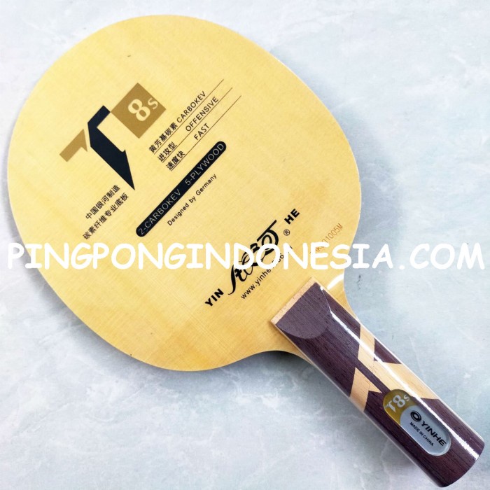 Jual LARIS -Yinhe T8s - Blade Kayu Pingpong Carbon Kev Bet Tenis Meja T8-s T-8s - FL | Shopee ...