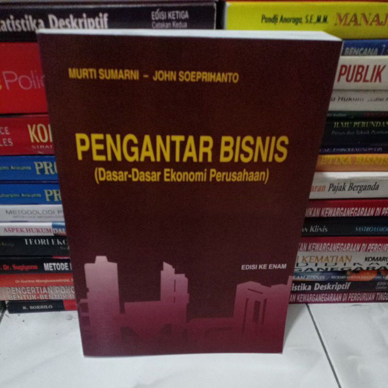 Jual pengantar bisnis edisi ke enam murti sumarni | Shopee Indonesia