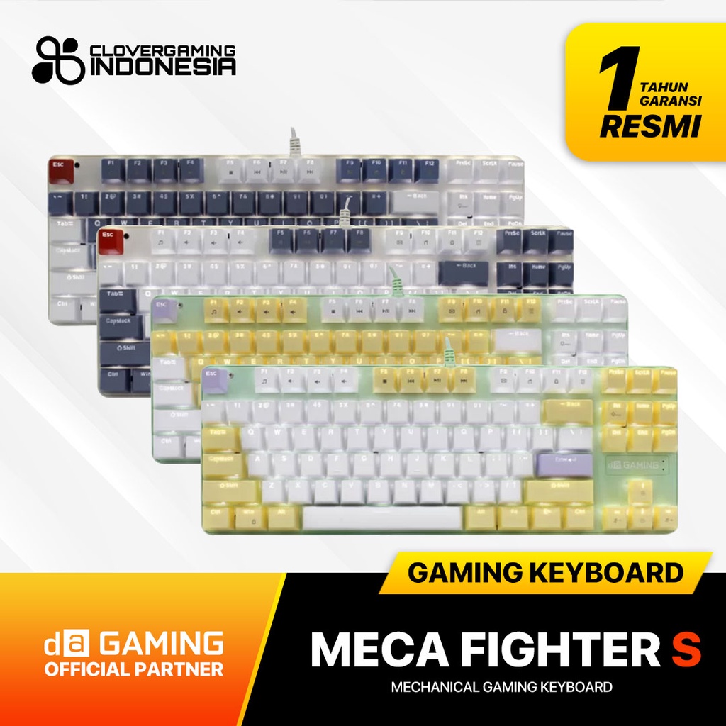 Jual Digital Alliance Meca Fighter S Series Wired Keyboard Gaming TKL ...