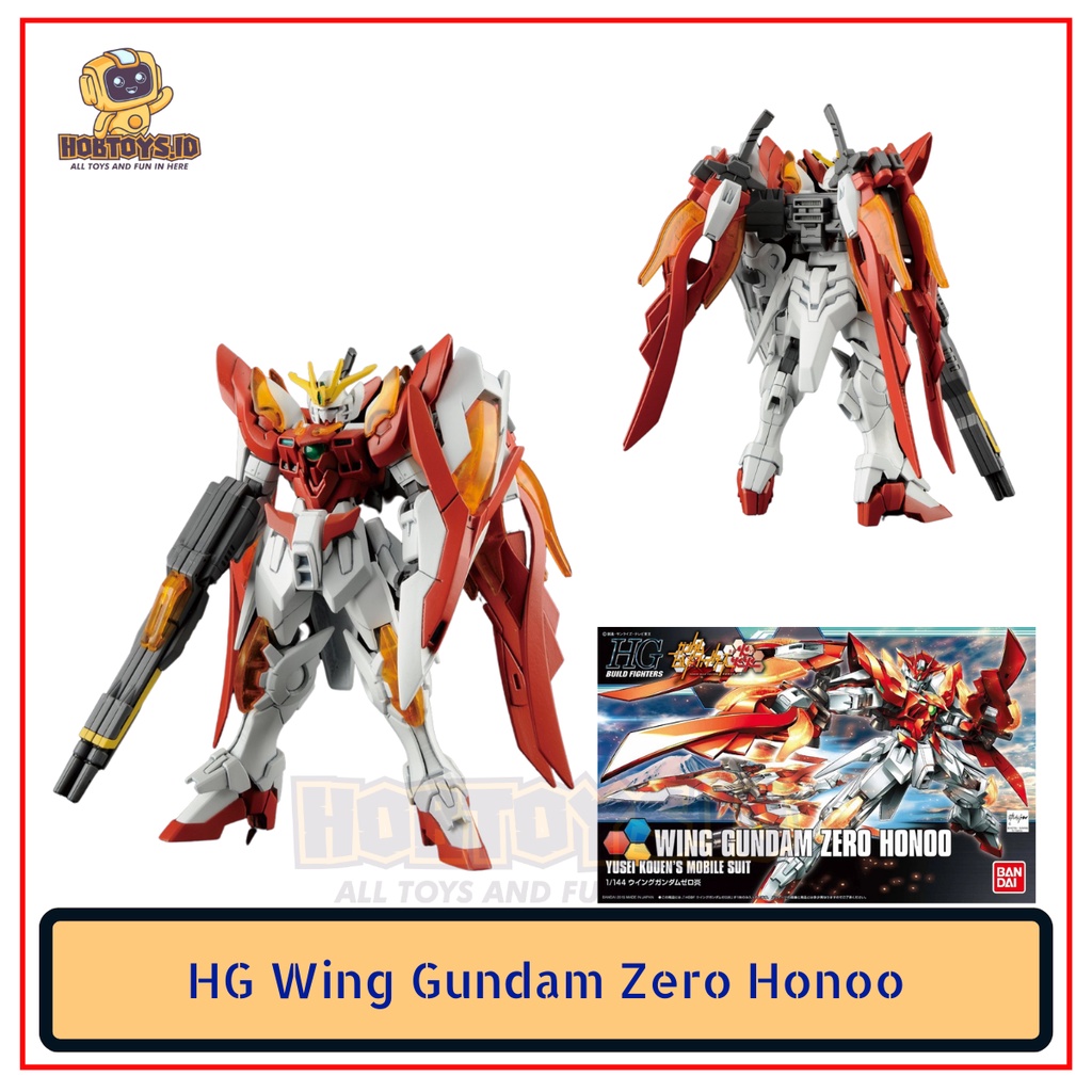 Jual HG Wing Gundam Zero Honoo | Shopee Indonesia