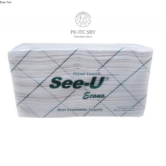Jual See-U ECONO Hand Towels Multifold Towel Tissue Tisu - 1 Packs isi ...