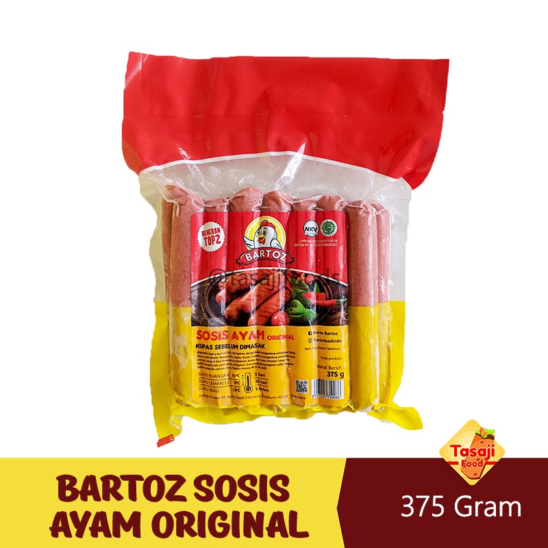 Jual Bartoz Sosis Ayam Original 375gr | Shopee Indonesia