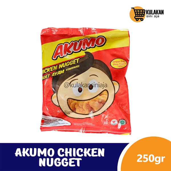 Jual AKUMO CHICKEN NUGGET 250 GR | Shopee Indonesia