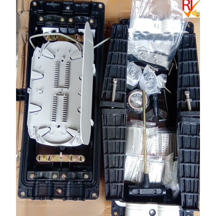 Jual Splice Closure 288C FO Horizontal InLine Join Box 288 Core Fiber ...